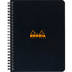 Блокнот "Rhodia", А4+, 160 страниц, в линейку, черный 9129412 купить в ...