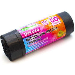 Мешки для мусора "Mirpack Deluxe", 35 мкм, 60 л, 10 шт/рулон 9028285 купить в Минске | цены ...