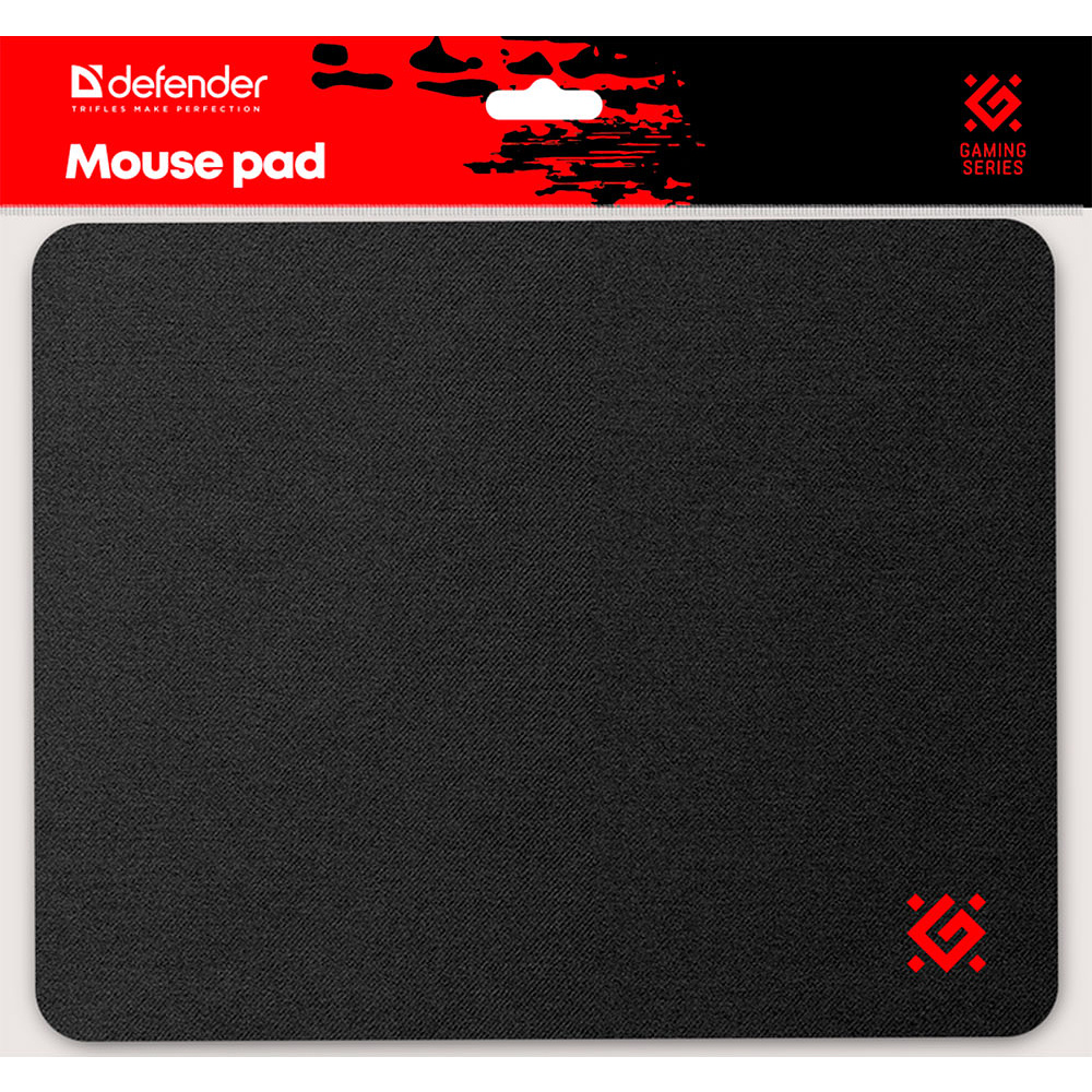 Коврик для мыши "Defender Black", 250x200x3 мм 9110680 купить в Минске ...